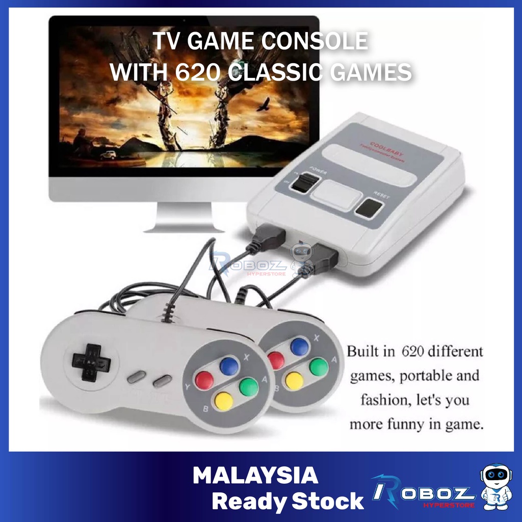 Retro Super Classic Game Mini TV Family TV Video Game Console Built-In ...