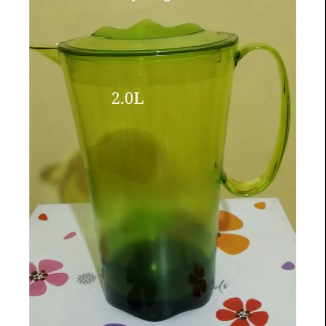 Tupperware Sheerly Elegant Pitcher 2L | Shopee Malaysia