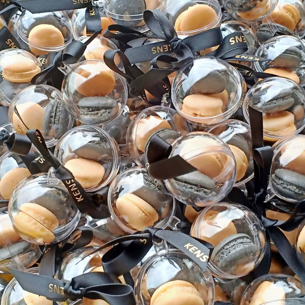 (READY STOCK} Halal Door gift Macaron Ball 40mm (20 pcs/set) | Shopee ...