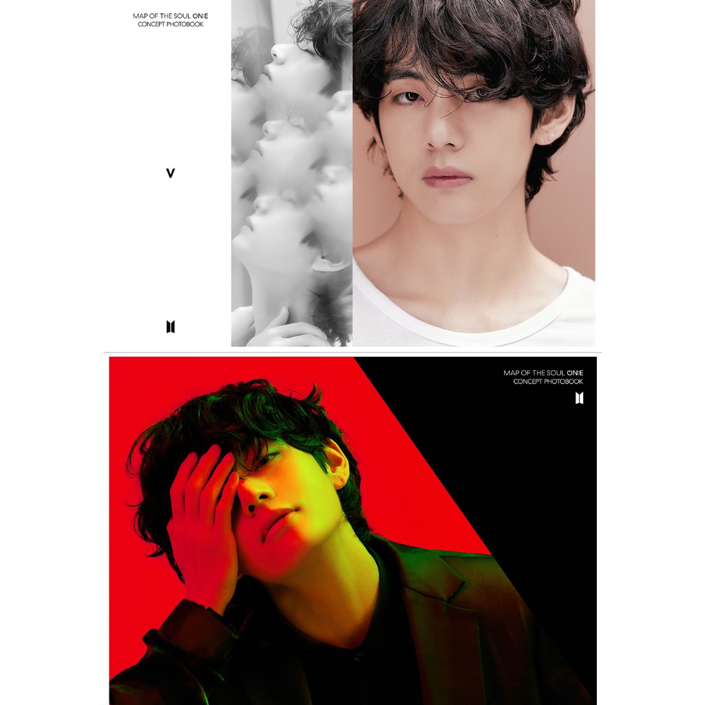 Set OF 2 POSTER A5 BTS MAP OF THE SOUL ON:E ( shadow + ego) | Shopee ...