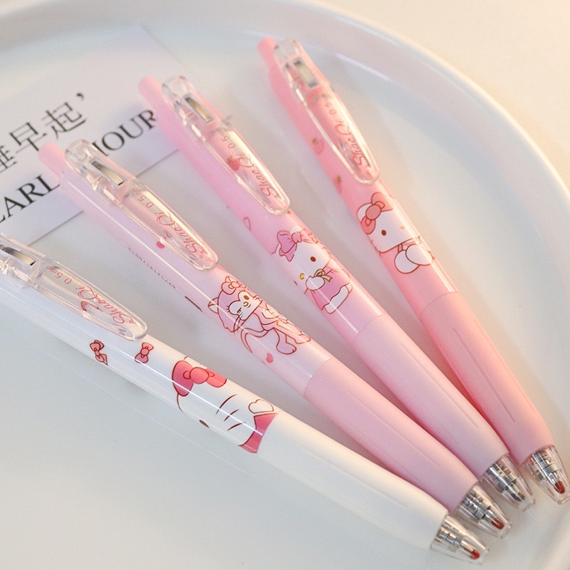 [Ready Stock] Hello Kitty black ink gel pen-Random Design | Shopee Malaysia