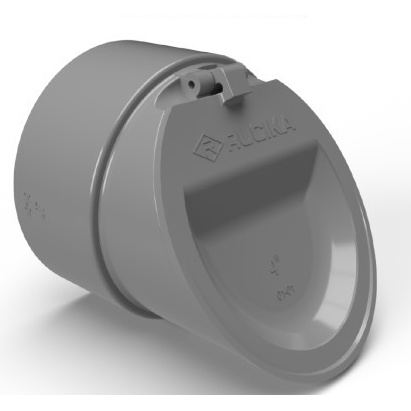 Back flow Valve 4 inch Rucika Unidirectional Valve Fittings Anti Rat ...