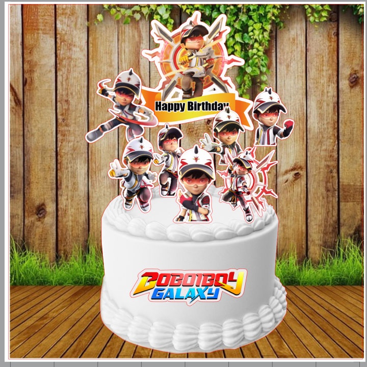 Boboiboy Supra Cake Topper 024 | Shopee Malaysia