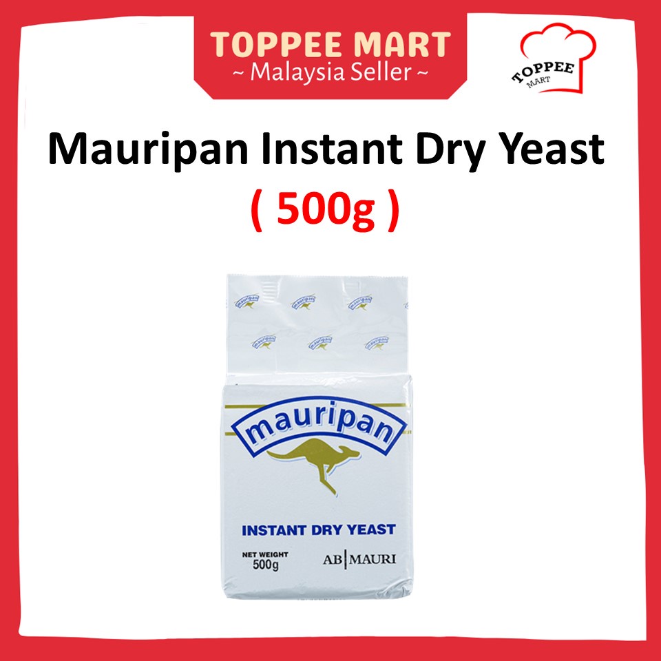 Mauripan Instant Dry Yeast 500g Yis Segera Mauri-pan Ragi [Ready Stock ...