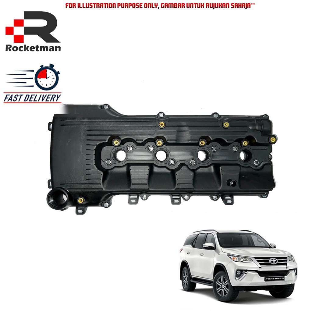 OEM VALVE ROCKER COVER TOYOTA INNOVA 2.0 FORTUNER 2.7 1TR 2TR WITH ...