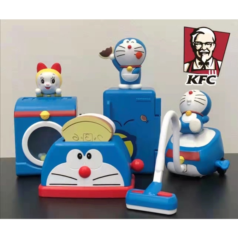 2021 KFC x Doraemon Home Appliances Refrigerator Play Set | Shopee Malaysia