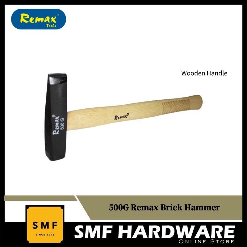 500G Remax Brick Hammer ; Penukul Batu Besi Bata | Shopee Malaysia