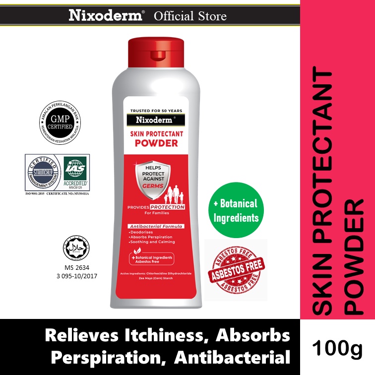 Nixoderm Skin Protectant Powder (100g) | Shopee Malaysia