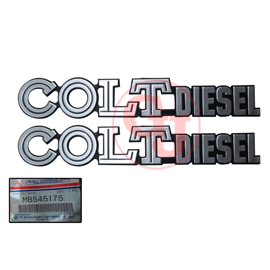 Emblem MARK COLT DIESEL MITSUBISHI PS100 OLD- MB545175 | Shopee Malaysia