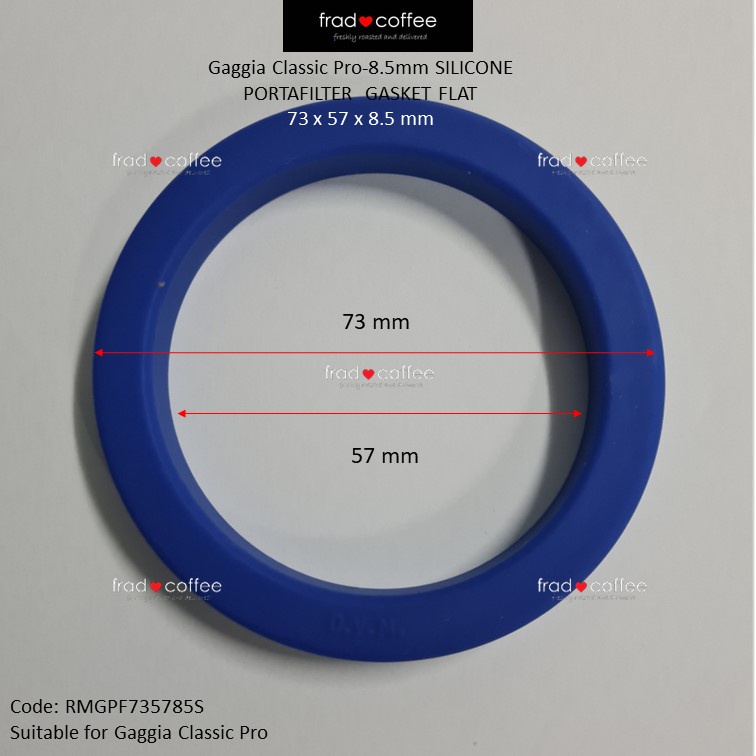Gaggia Classic Pro COMPATIBLE Group Head Gasket Flat (73x57x8.5mm ...
