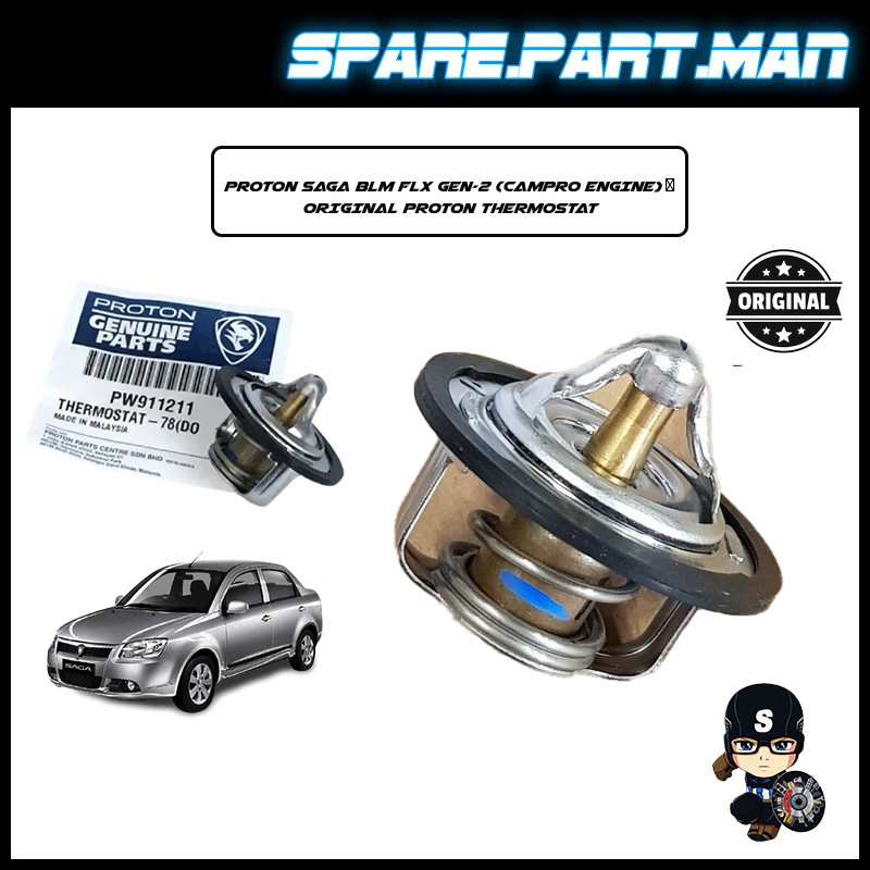 PROTON SAGA BLM FLX GEN-2 IRIZ (CAMPRO ENGINE) 💯 PROTON THERMOSTAT ...