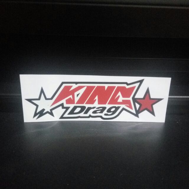 STIKER KING DRAG STIKER POTONG STICKER REFLECT | Shopee Malaysia
