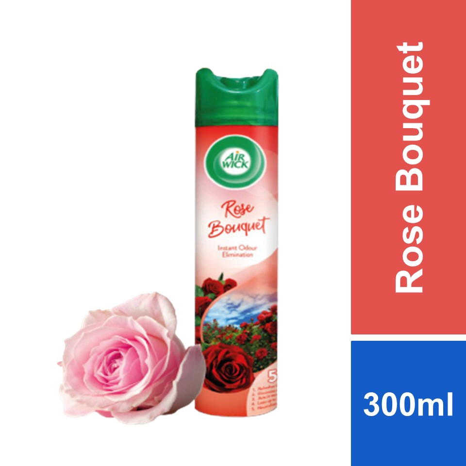Air Wick 5 in 1 Aerosol Rose 300ml | Shopee Malaysia