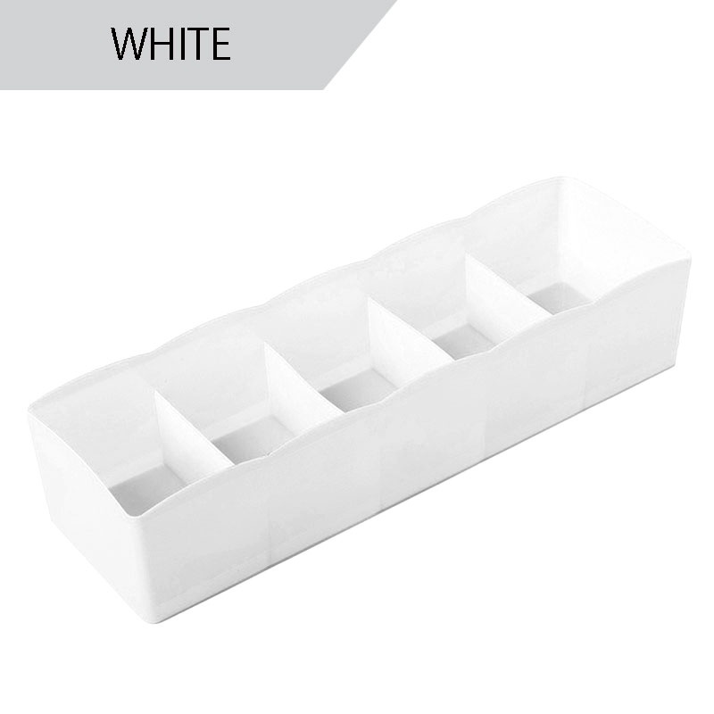 𝟱 𝗚𝗥𝗜𝗗 》Stackable Underwear Panties Socks Bra Storage Box Wardrobe ...