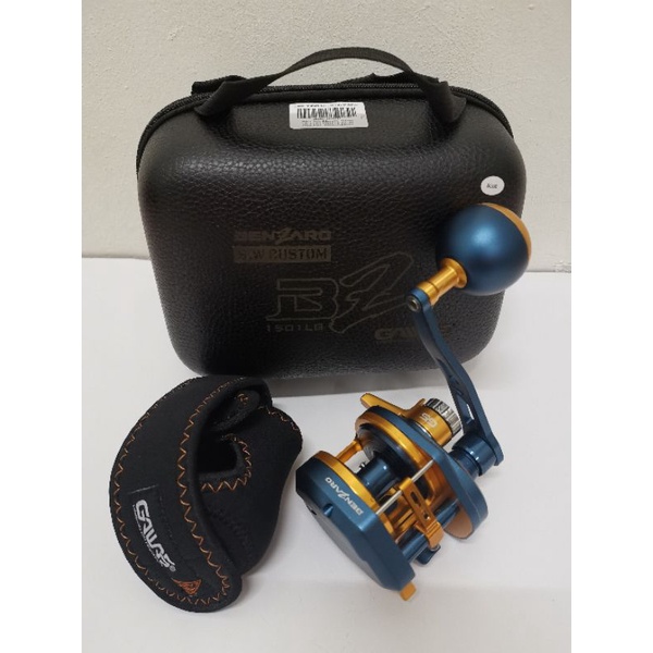 GAWAS BENZARO SW CUSTOM OVERHEAD FISHING REEL | Shopee Malaysia