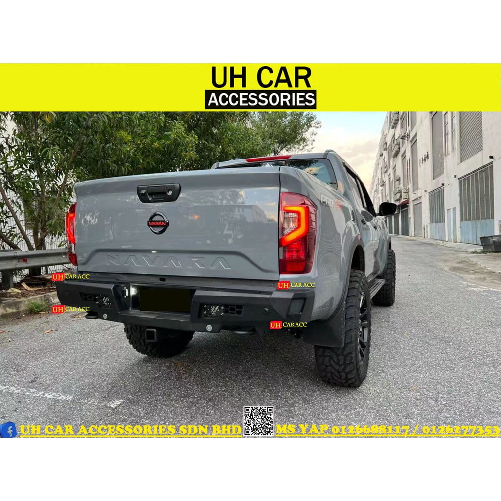 Ford ranger t6 t7 t8 wildtrak raptor force op2 steel rear bumper bull ...
