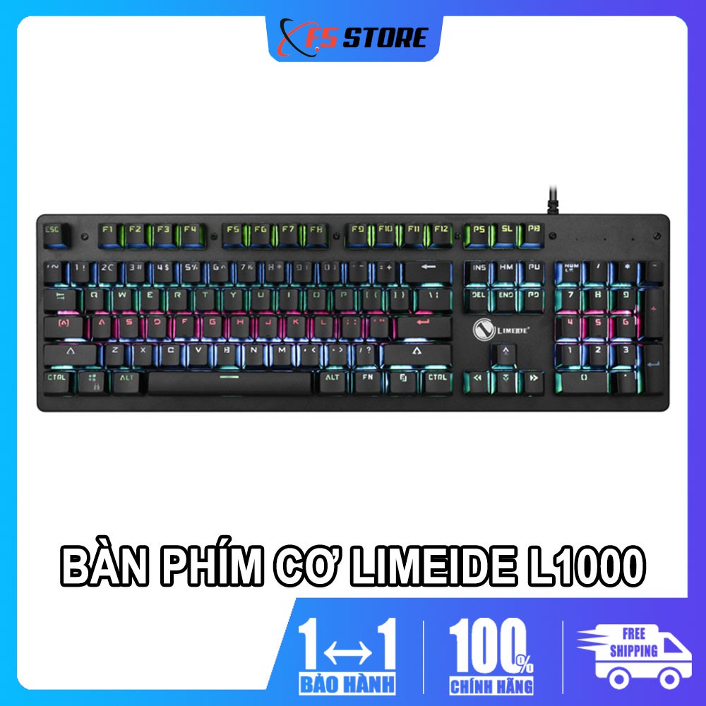 Limeide mechanical keyboard L1000 - fullsize mechanical keyboard With ...