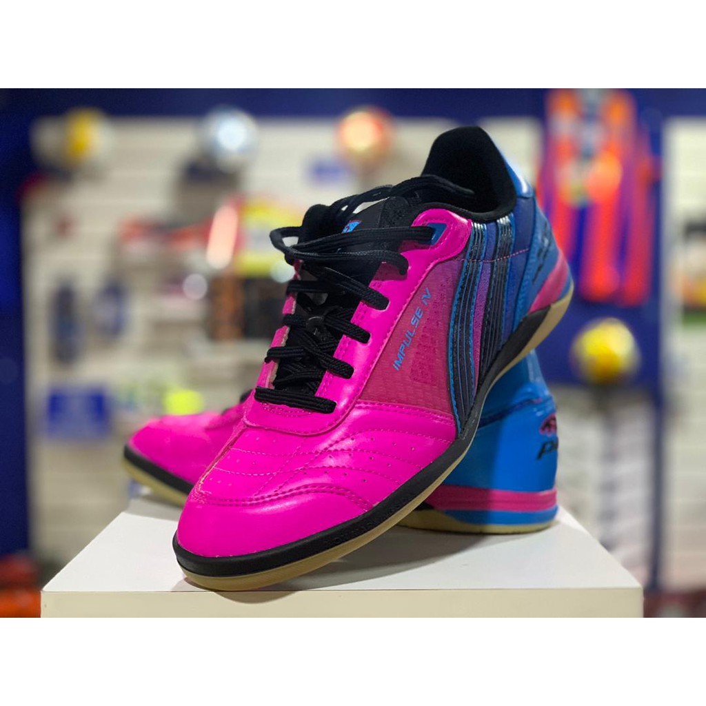 Pan Impulse lV SE Futsal Shoes Blue / Pink Limited Edition | Shopee ...