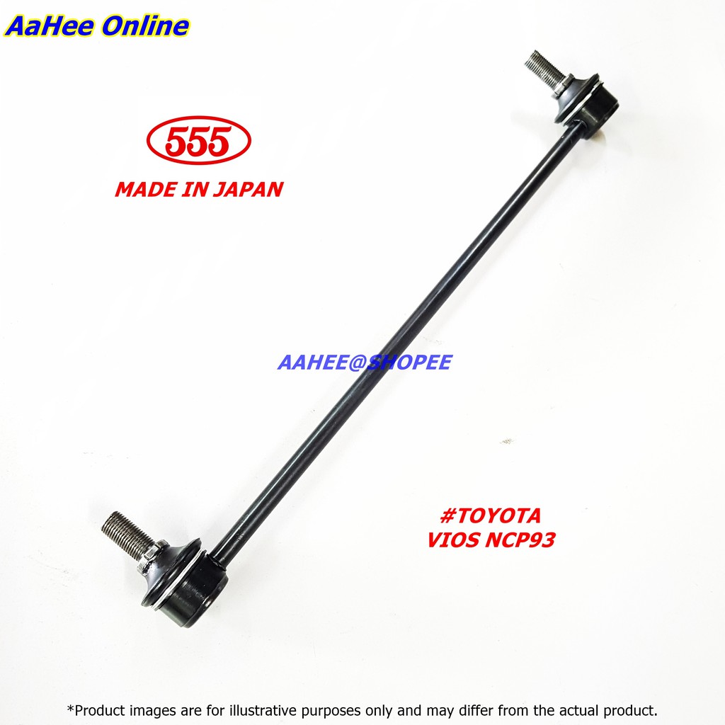 1piece Toyota Vios NCP93 Front Absorber Stabilizer Link Original 555 JAPAN | Shopee Malaysia