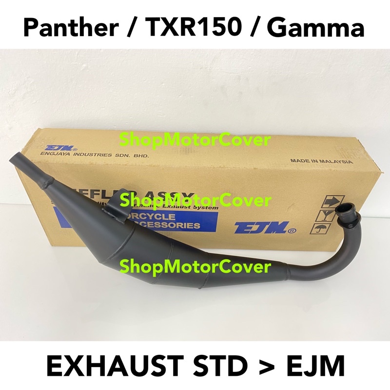 SUZUKI PANTHER TXR TXR150 / GAMMA GAMA STD EXHAUST EJM EXHAUST STANDARD ...