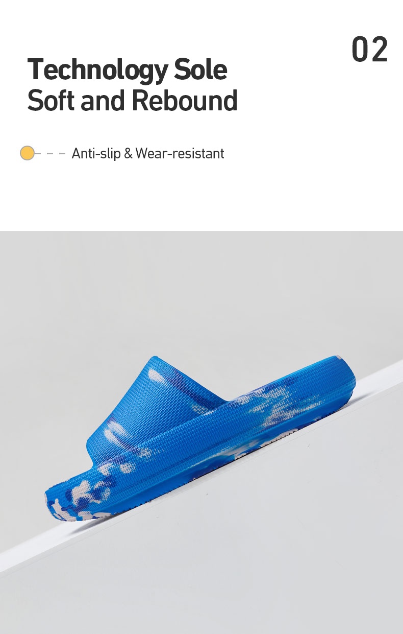 UTUNE Thick Bottom Slipper EVA Women Men Outdoor Couple Camouflage EVA ...