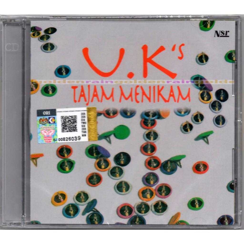 U.K's (UKS / UKAYS) - Tajam Menikam 1995 NSR ORIGINAL CD (4th Studio Album) - POP ROCK | Shopee ...