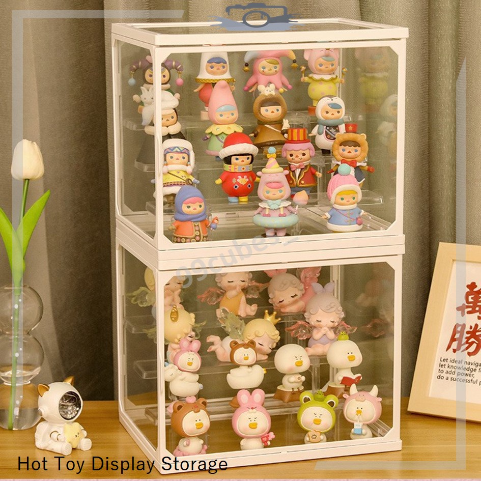 Hot Toy Popmart Bearbrick Large Display Storage Box Rack Action Figures ...