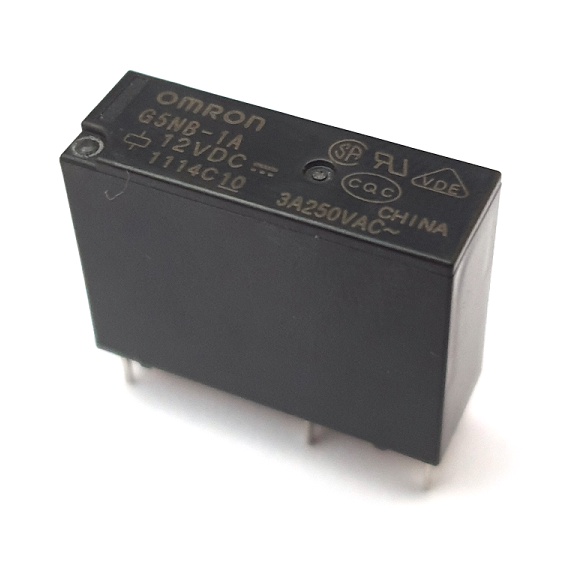 Omron G5NB-1A 12V DC 3A 250VAC 4-Pin G5NB PCB Power Relay | Shopee Malaysia