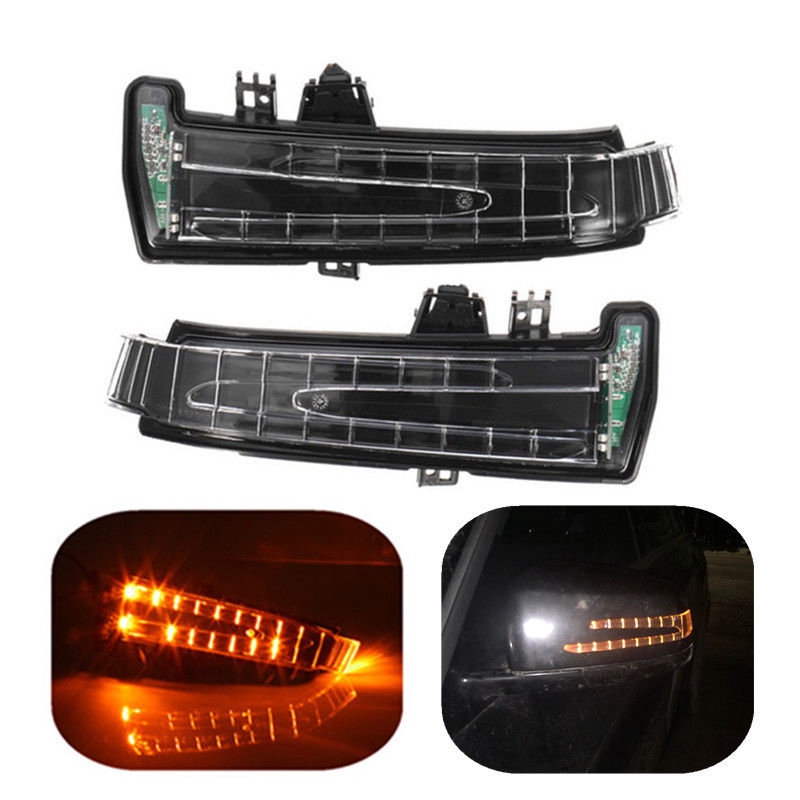 Car Door Rear View Mirror Turn Signal Light Indicator Blinker Lamp LED ...