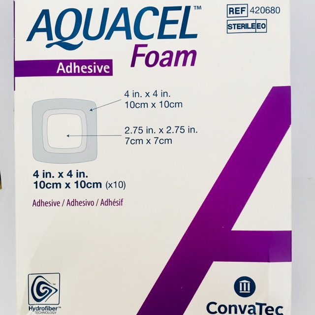 AQUACEL FOAM ADHESIVE 10CMX10CM 10'S | Shopee Malaysia