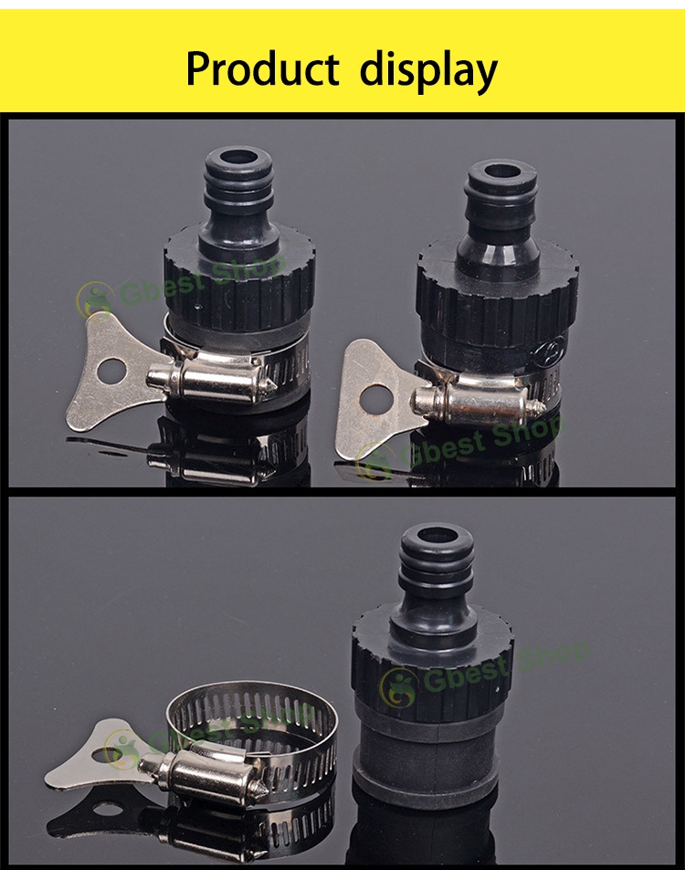 1/2"&3/4" Multi Pacifier Connector Garden Watering Hose pipe nozzle ...