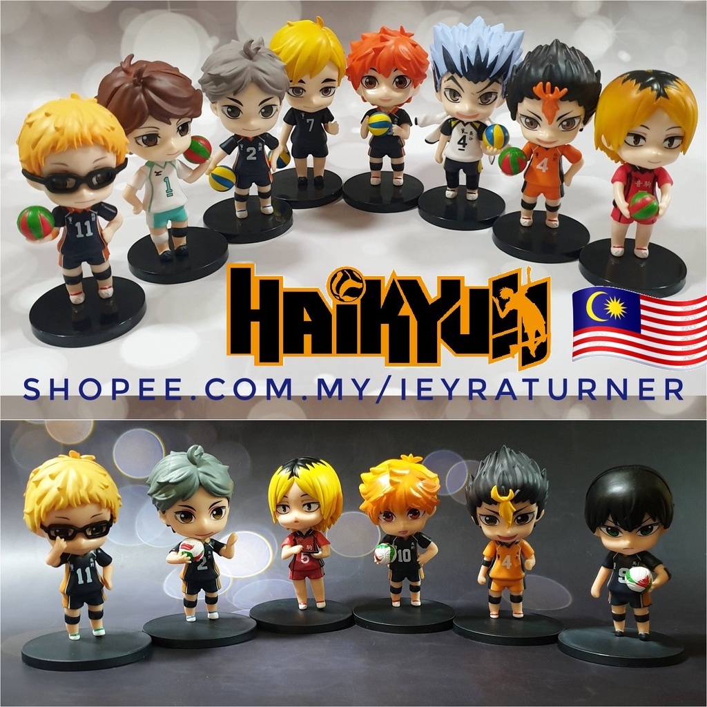 Haikyu!! 🏐 Anime Manga Haikyuu Mini Figure Collectible Gift Hinata ...