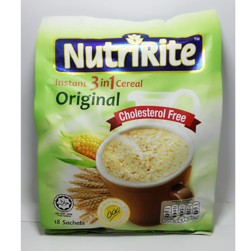 Nutririte instant 3 in 1 cereal original ( 15 sachets in one pack ...