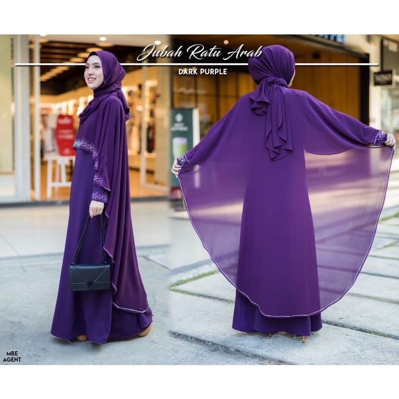 JUBAH / JUBAH RATU ARAB / JUBAH DINNER / PLUS SIZE | Shopee Malaysia
