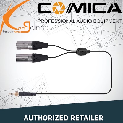 Comica CVM-DS-XLR(S) 3.5mm TRS to Dual XLR Stereo Audio Output Cable ...