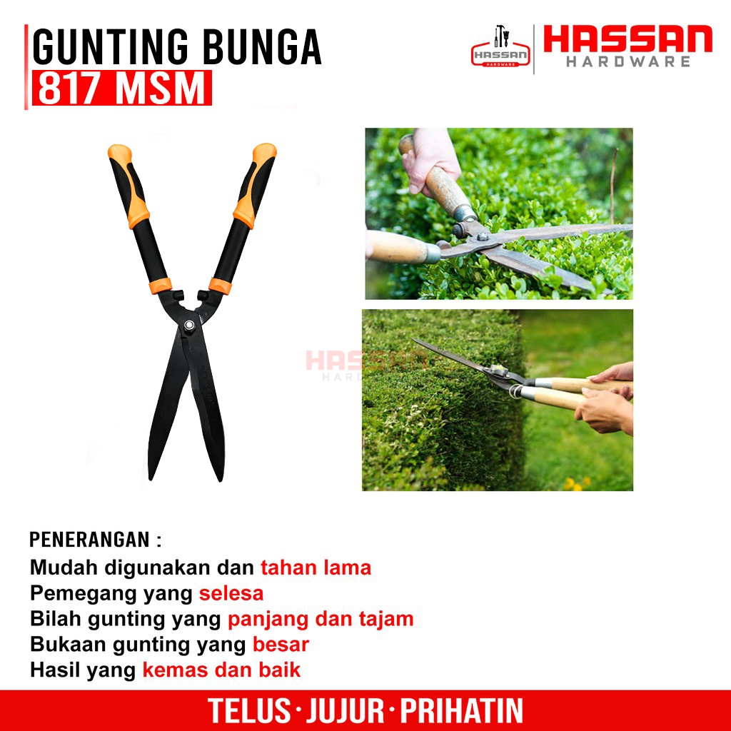 Gunting Bunga 817 Jenama Marksman | Shopee Malaysia