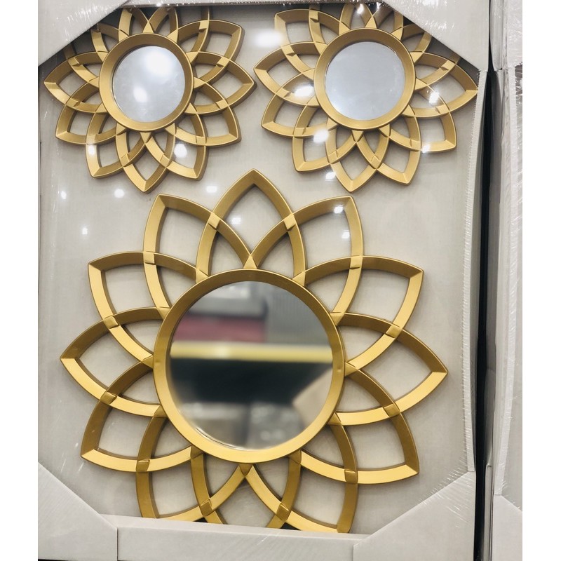 Cermin hiasan deco living room (3pcs) | Shopee Malaysia