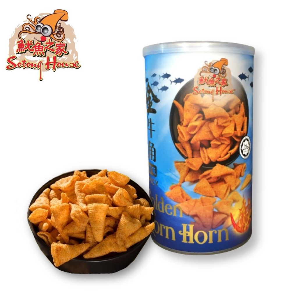 Golden Corn Horn Chips 金牛角 烤饼 SPICY / ORIGINAL - SOTONG HOUSE -【READY ...