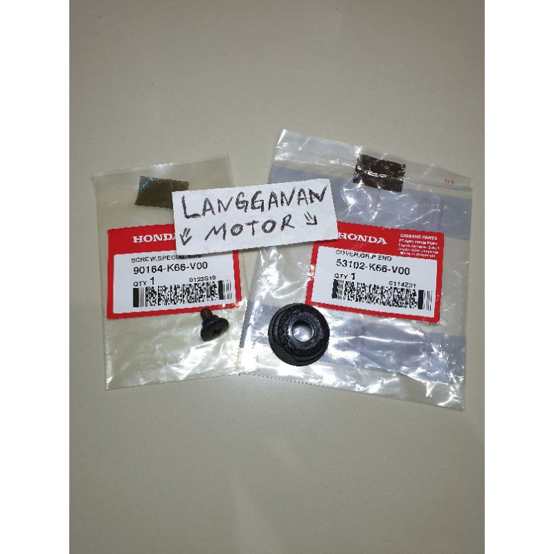 New COVER STIR HANDLEBAR PENDUL PLUS BOLT NEW BEAT GENIO 2020 UNIT ORI ...