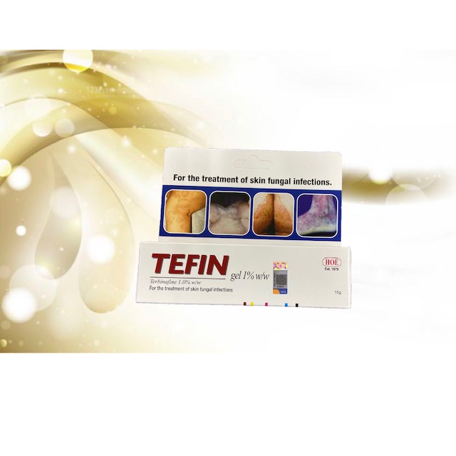 TEFIN GEL 1%w/w (TERBINAFINE) 15GM (EXP: AUG 2024) | Shopee Malaysia