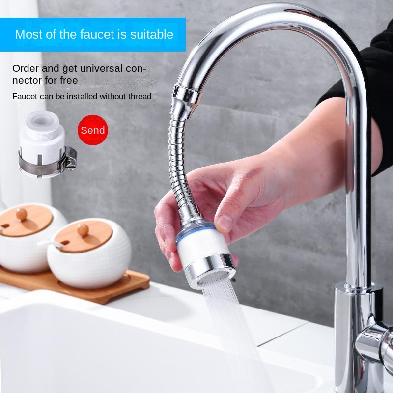 Bathroom & Kitchen Tap Filter / Filtering Rusts Kitchen Tap Anti-splash ...