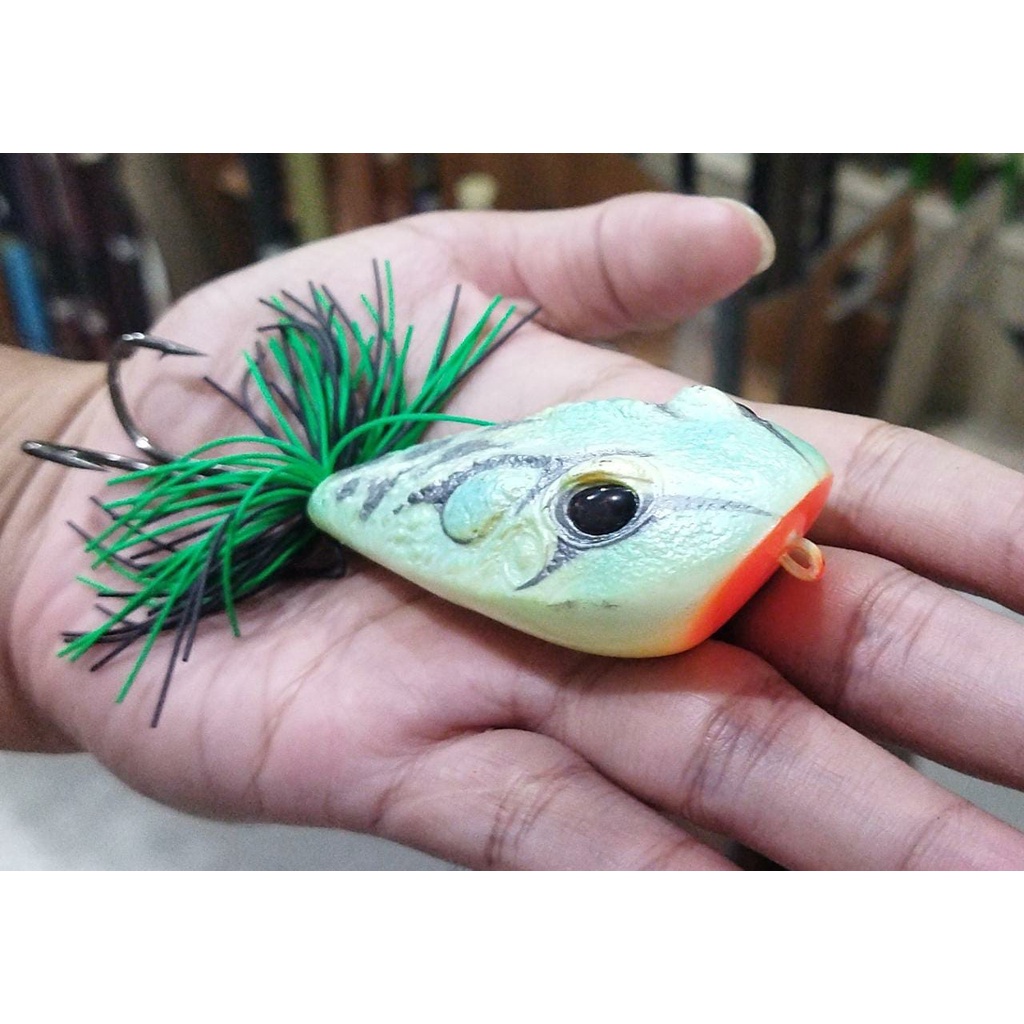 Mimix Hopper Ranger Jumpfrog Bait Lure - Fire Tiger | Shopee Malaysia