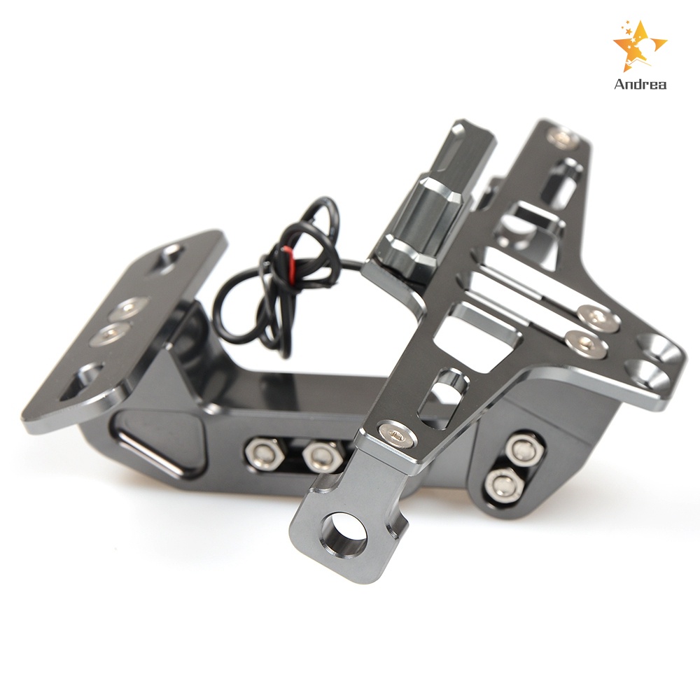 Universal Motorcycle License Plate Bracket Licence Plate Holder Number ...