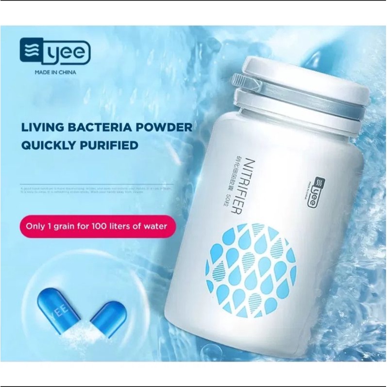 🔥Ready Stock 🔥 YEE Capsule Nitrifying Bacteria Nitrobacter Nitrifier ...