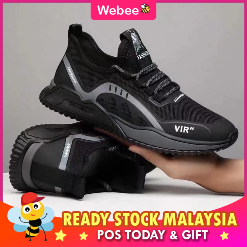 READY STOCK🔥WEBEE VIR Men's Sneakers Shoes Kasut Lelaki Guys Walking ...