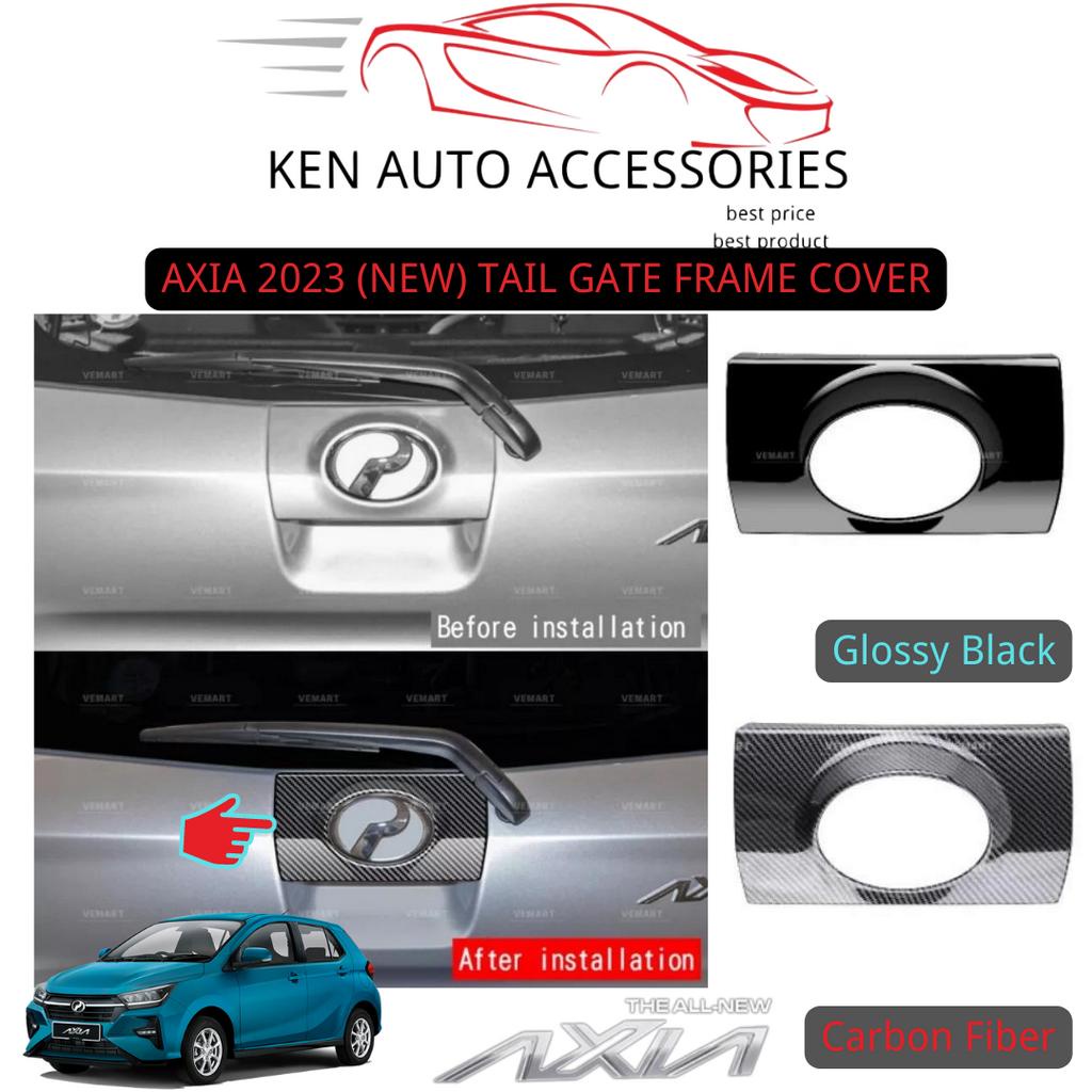 AXIA 2023-2024 (NEW) TAIL GATE FRAME COVER / TAIL GATE CARBON FIBER ...