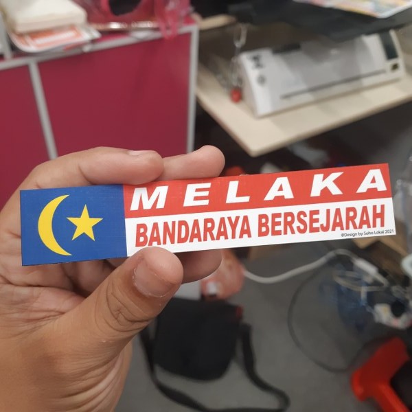 sticker melaka bandaraya bersejarah 61 | Shopee Malaysia