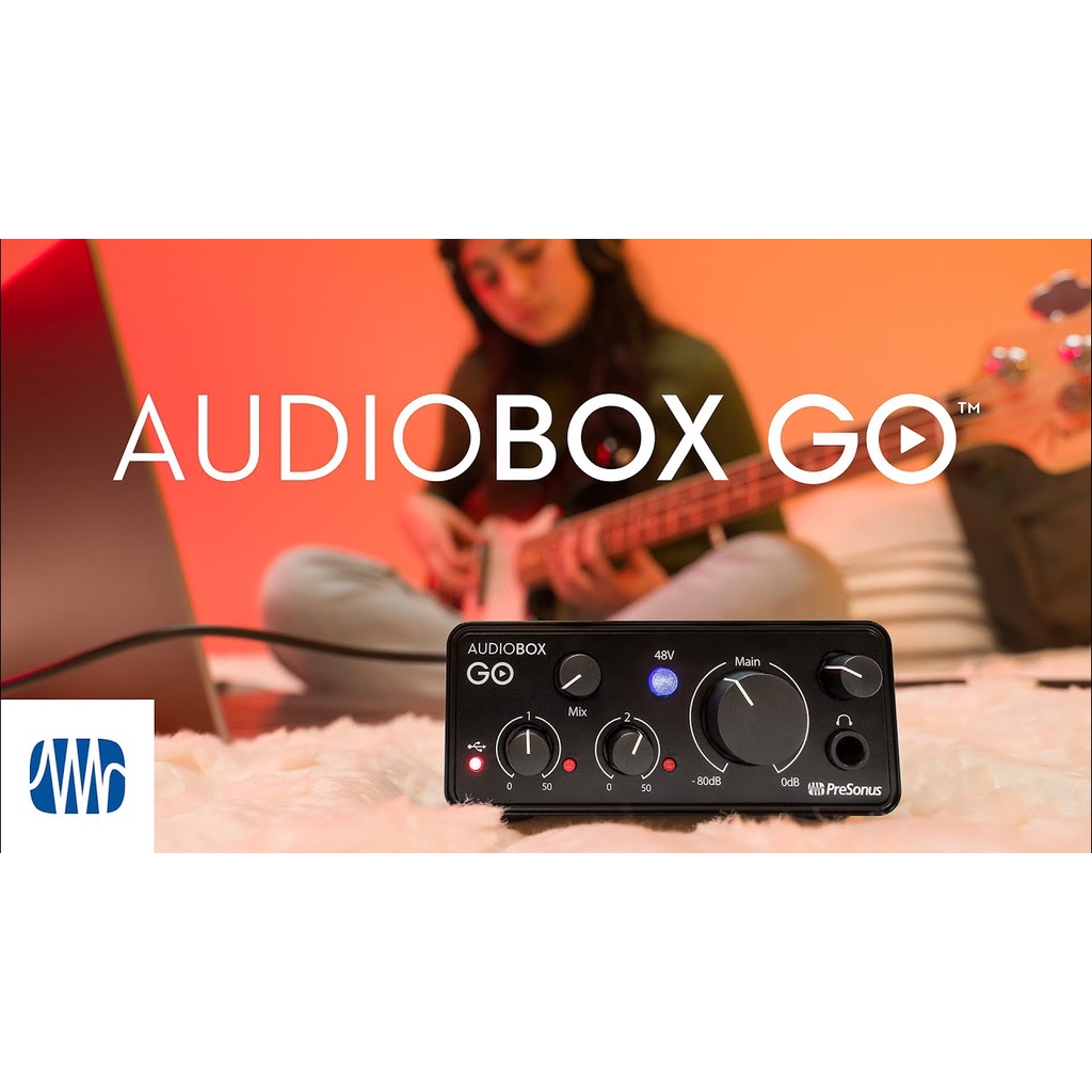 PreSonus AudioBox GO USB Type-C Audio Interface | Shopee Malaysia