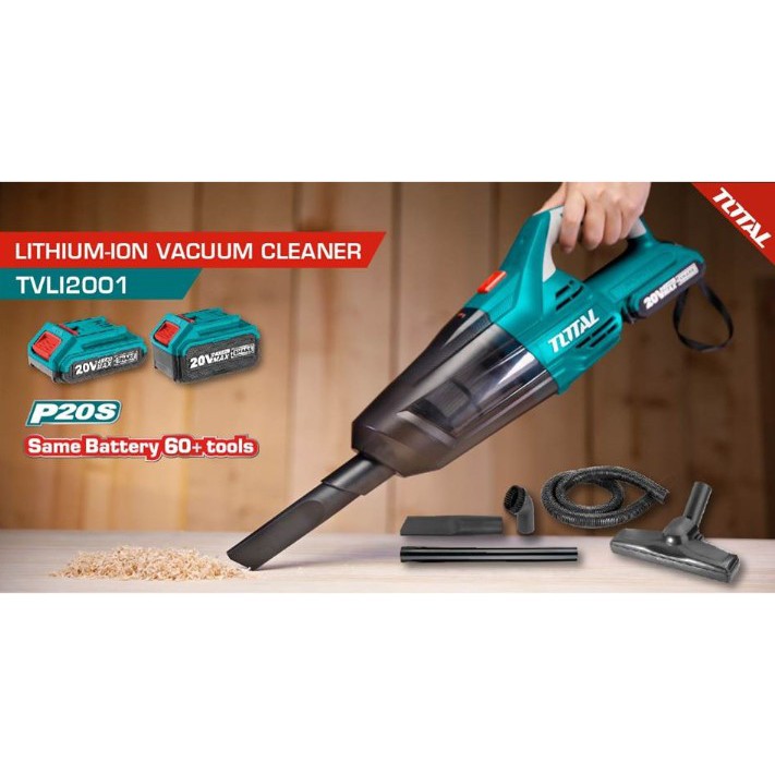TOTAL TVLI2001 Li-ion Vacuum Cleaner | Shopee Malaysia