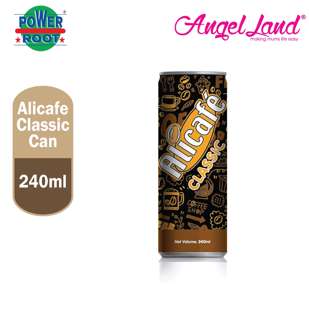 Power Root Alicafe 240ml Slim Can Series - Classic / Latte / Caramel ...